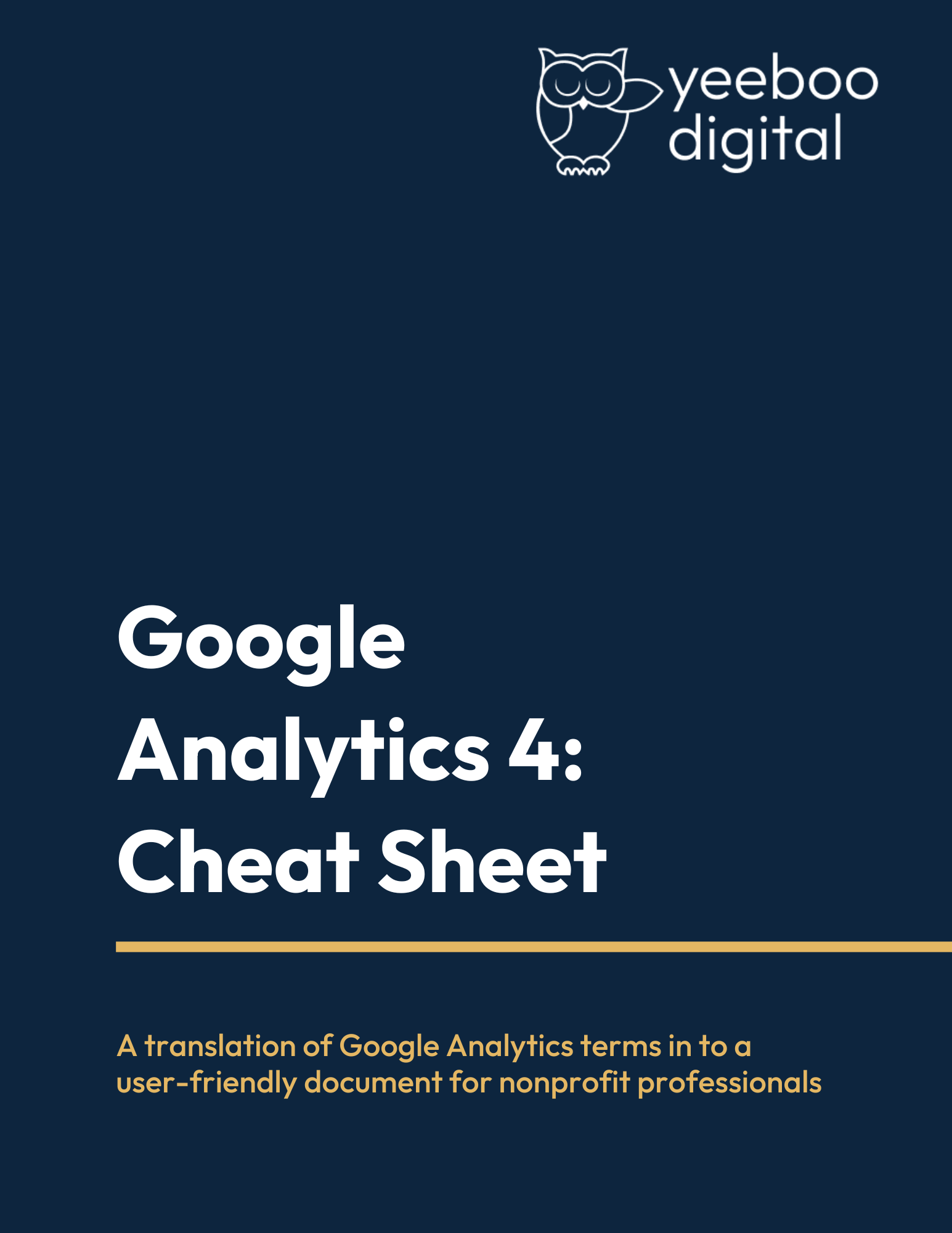 Struggling with Google Analytics 4 Lingo?